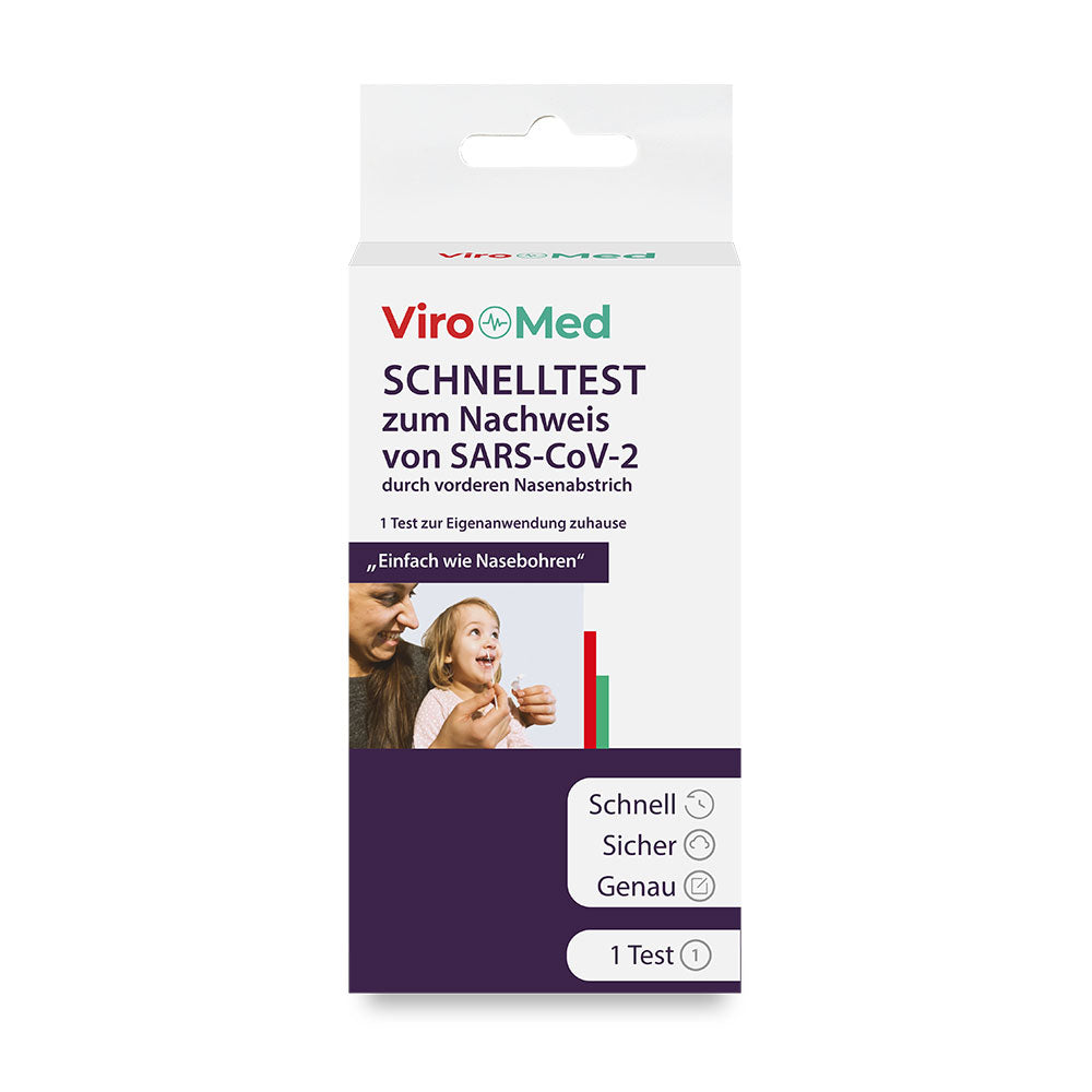Viromed Antigen Schnelltest für Laien - 1 Stk. – Viromed Online Shop